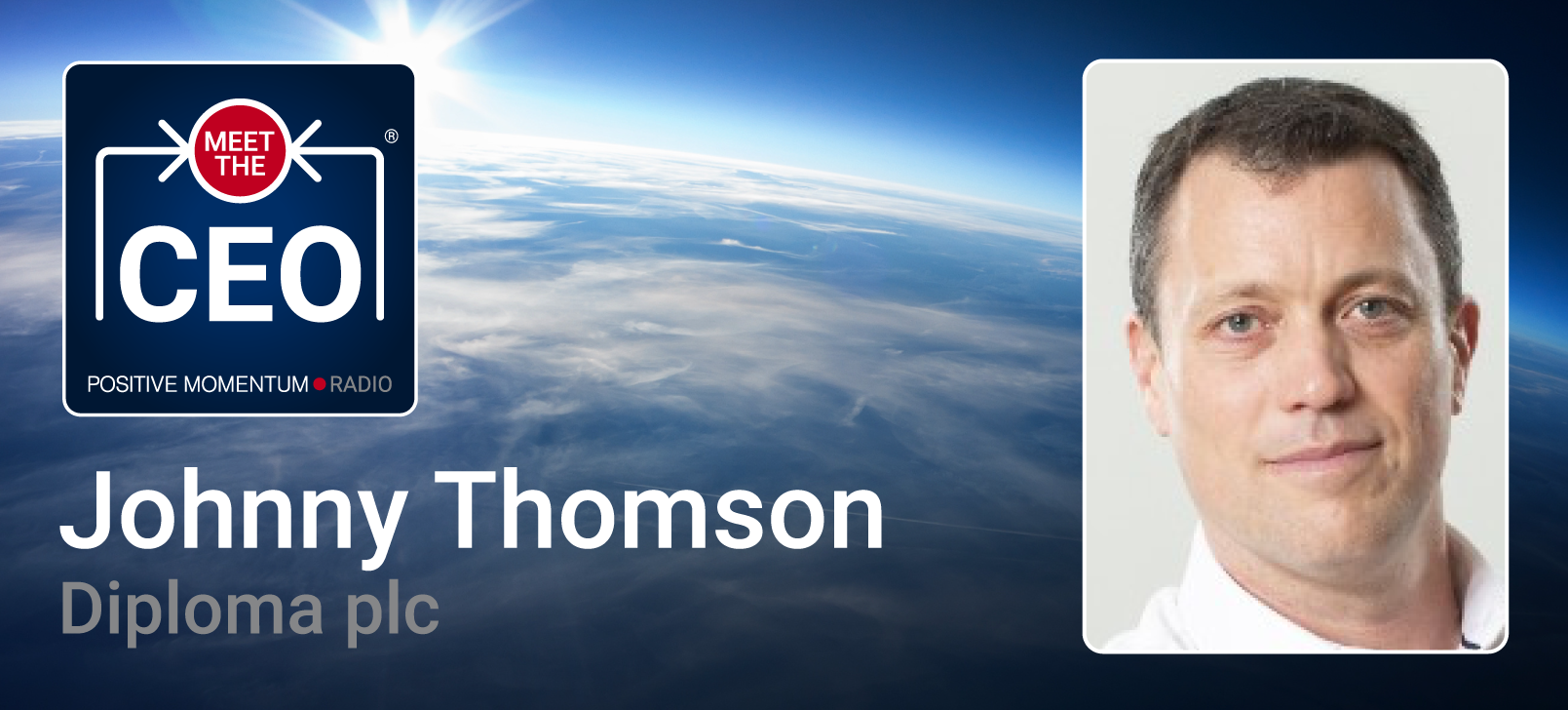 Johnny Thomson, Diploma plc - Positive Momentum